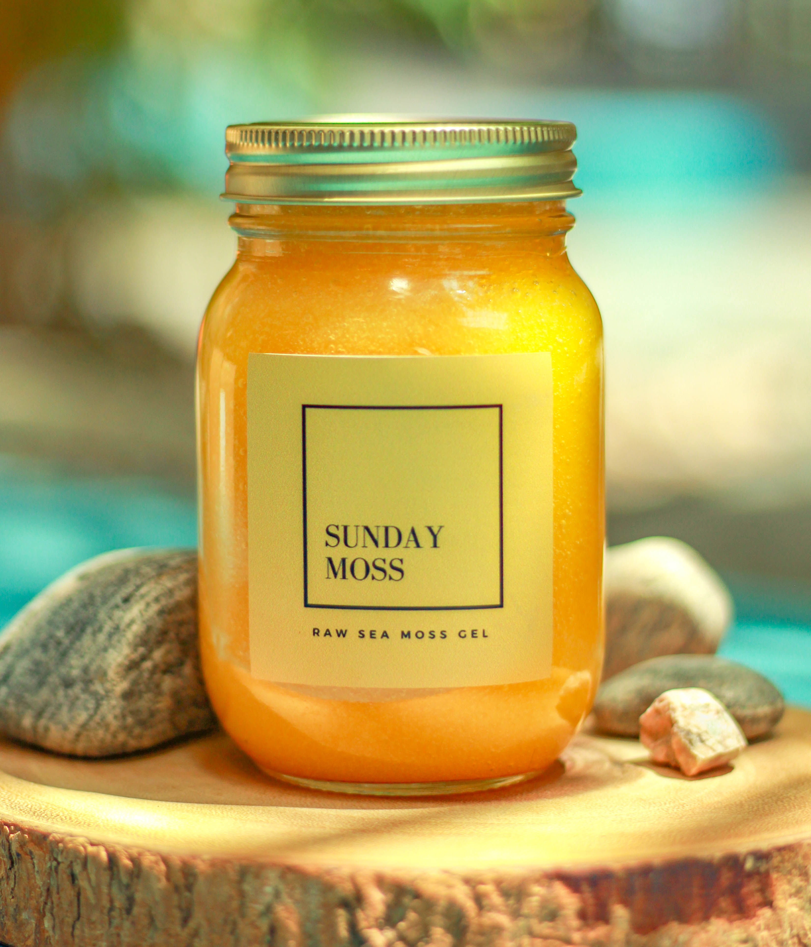 Mango Raw Sea Moss Gel - Wildcrafted from St.Lucia – Sunday Moss Inc.